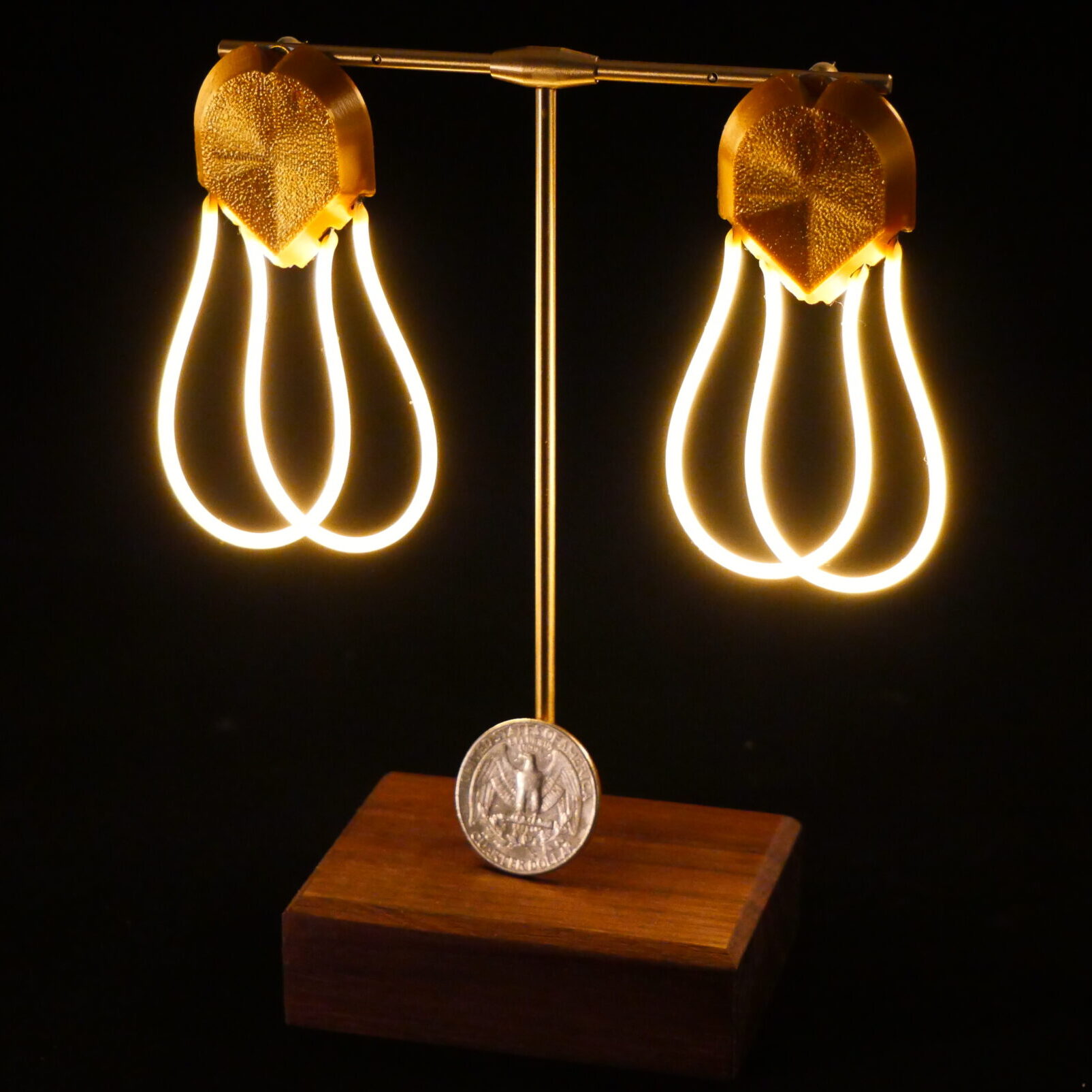 Halo LED Earrings: Design 6 – Solid Circuits